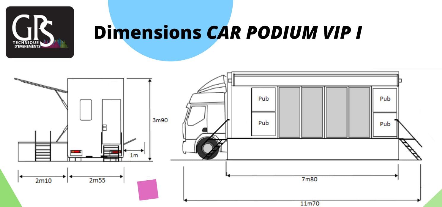 Location de Car Podium : véhicules événementiels
